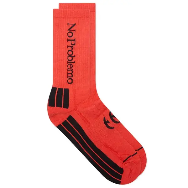 NO PROBLEMO Socks - Coral