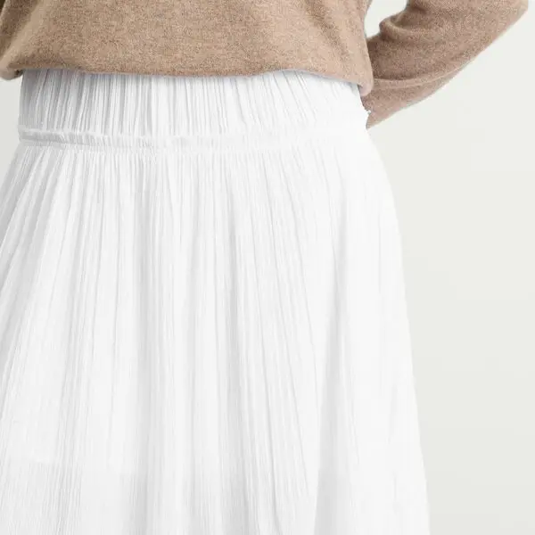 KIJUN Pure Pleats Maxi Skirt