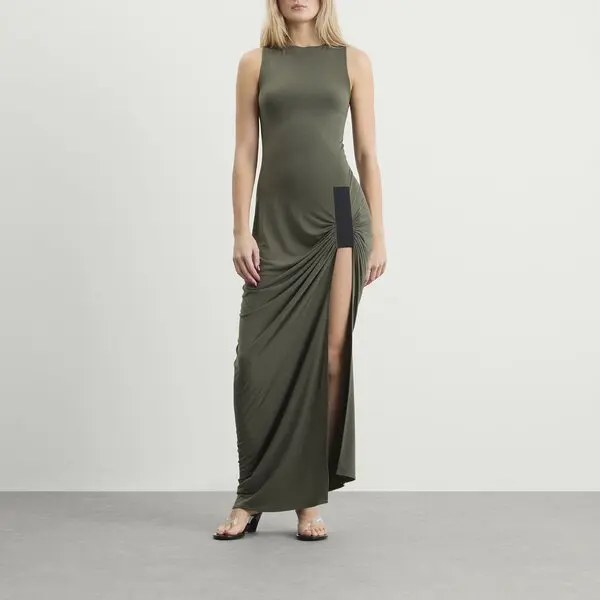Coperni Taped Suspended Maxi Dress