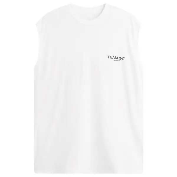 REPRESENT 247 Represent Team 247 Oversized Tank - Flat White