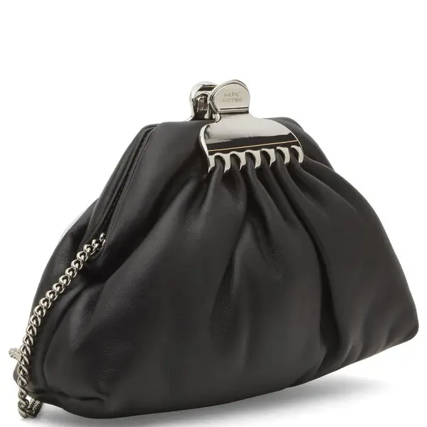 Marc Jacobs The Small Claw Clip Clutch Bag - Black