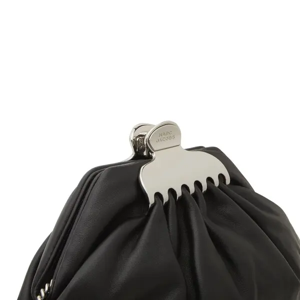 Marc Jacobs The Small Claw Clip Clutch Bag - Black