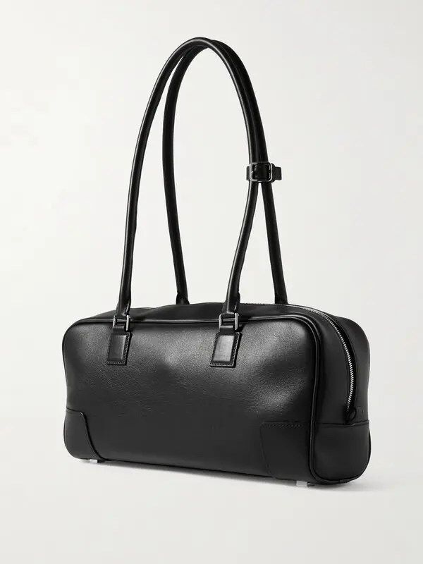Loewe Amazona 31 Embellished Leather Shoulder Bag - Black