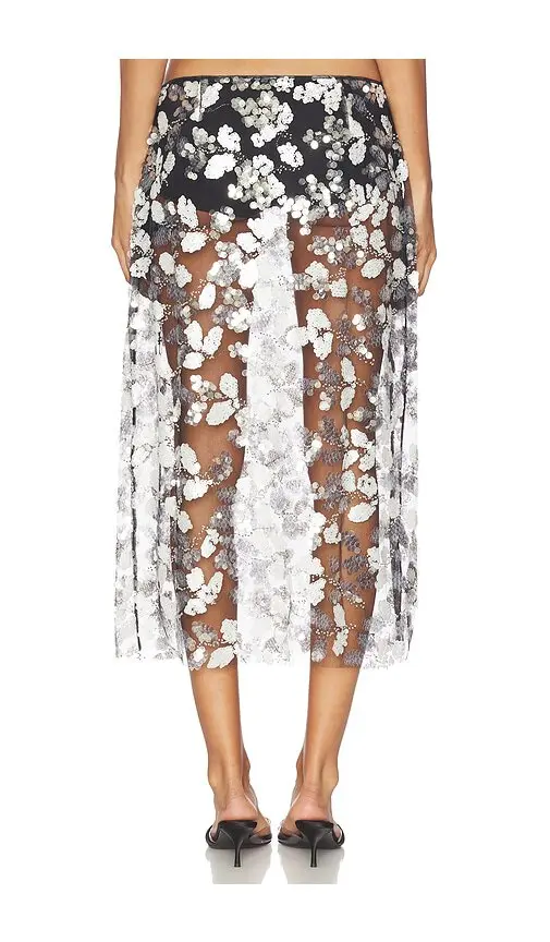 SIEDRES Wells Metallic Skirt