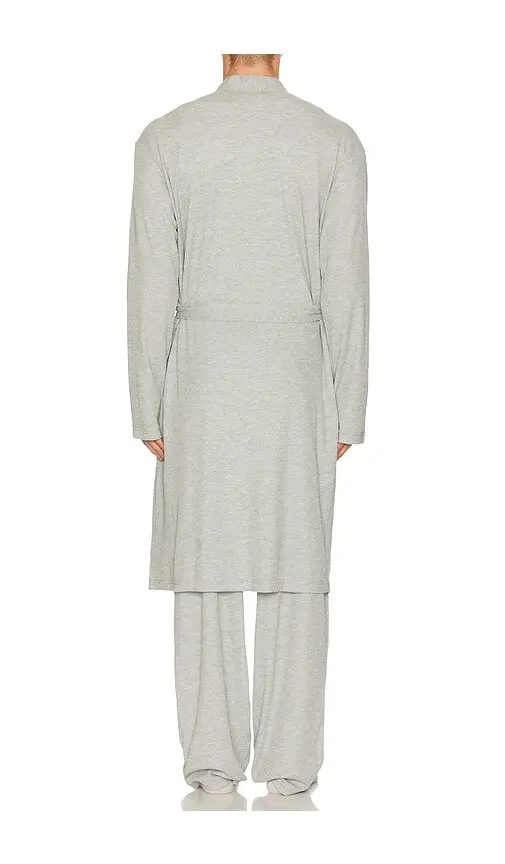 Tommy John Waffle Robe In Grey
