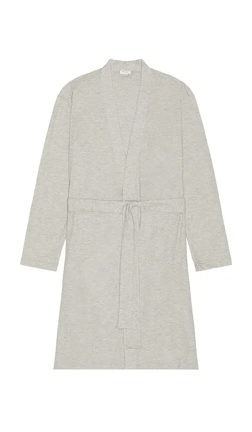 Tommy John Waffle Robe In Grey