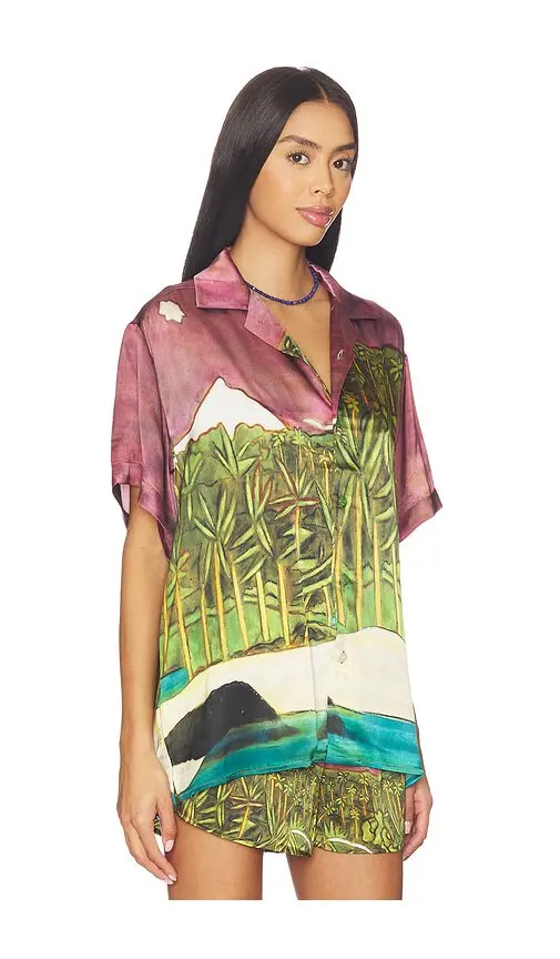 DONDE ESTEBAN La Sierra Silk Shirt - Multi