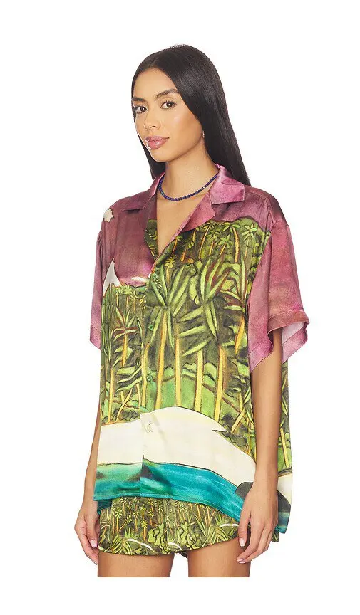 DONDE ESTEBAN La Sierra Silk Shirt - Multi
