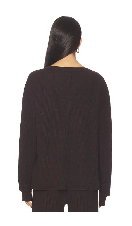 Donni. Thermal Crewneck Sweater