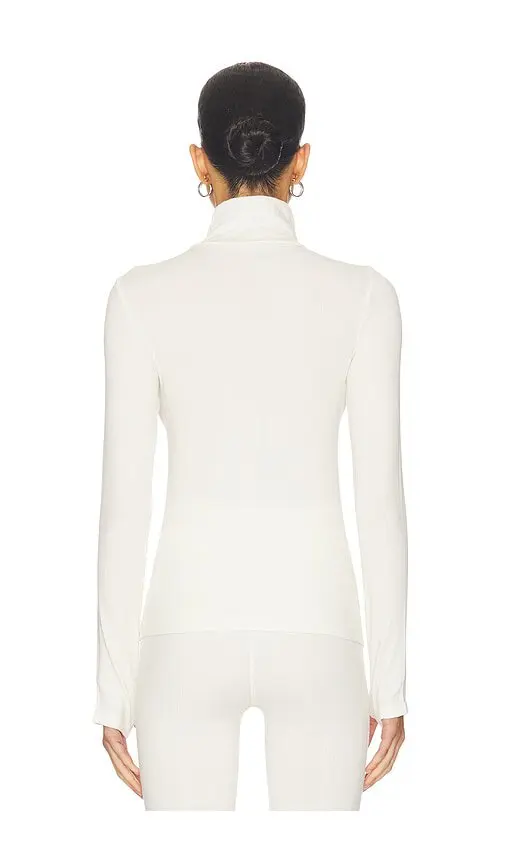 Cordova Sol Ribbed Top - Alabaster