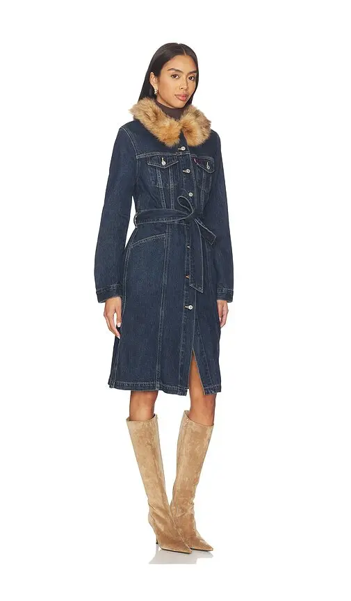 LEVI'S Trucker Style Denim Dress