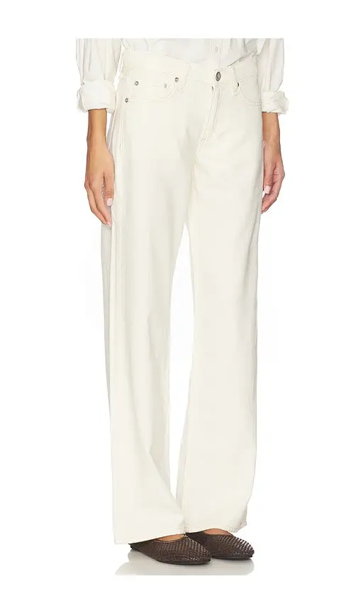 Rag & Bone Featherweight Saige Low Rise Straight