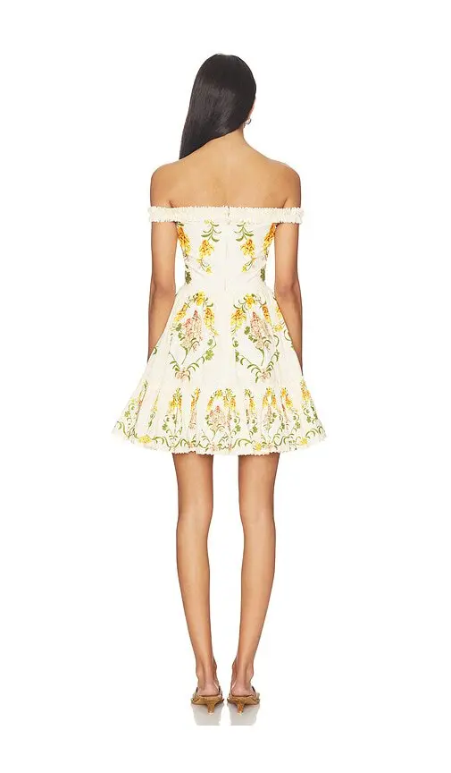 Agua Bendita Boreal Mini Dress - Ivory