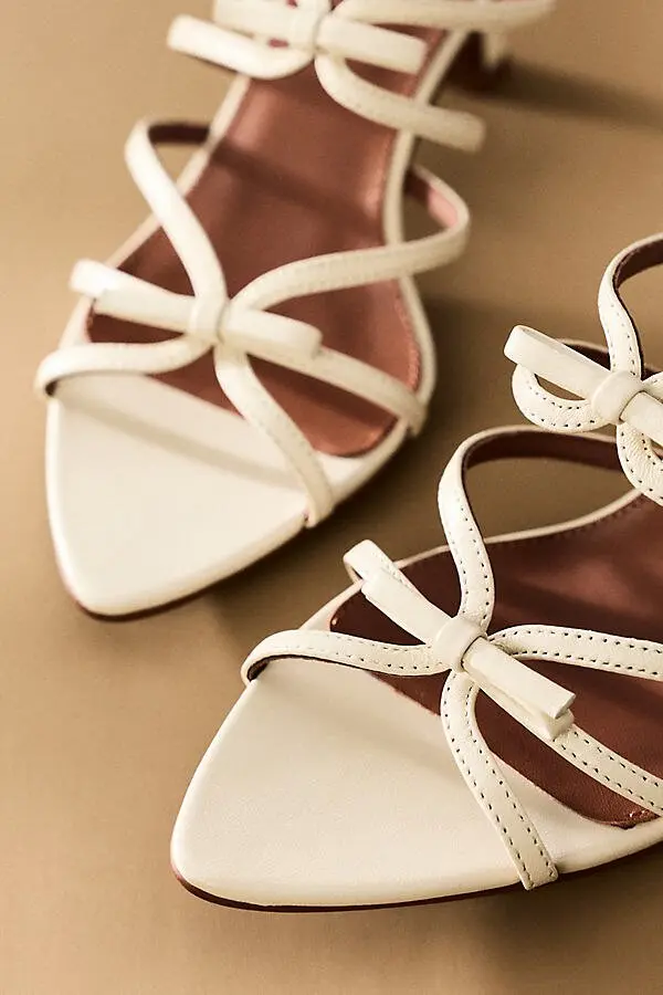 Lola Cruz Sabra Bow Strappy Sandals