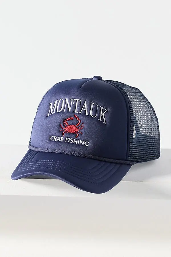 CONEY ISLAND PICNIC Nantucket Trucker Hat - Montauk Navy
