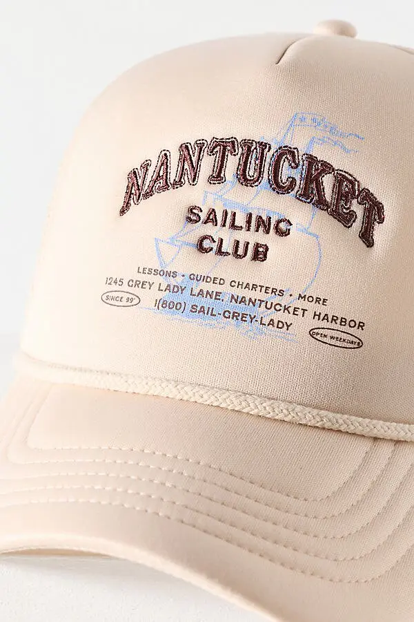 CONEY ISLAND PICNIC Nantucket Trucker Hat - Nantucket Sand