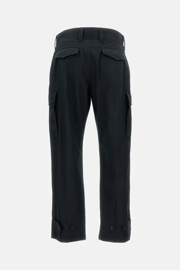 Alexander McQueen Cargo Trousers - Black