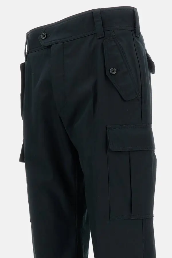Alexander McQueen Cargo Trousers - Black