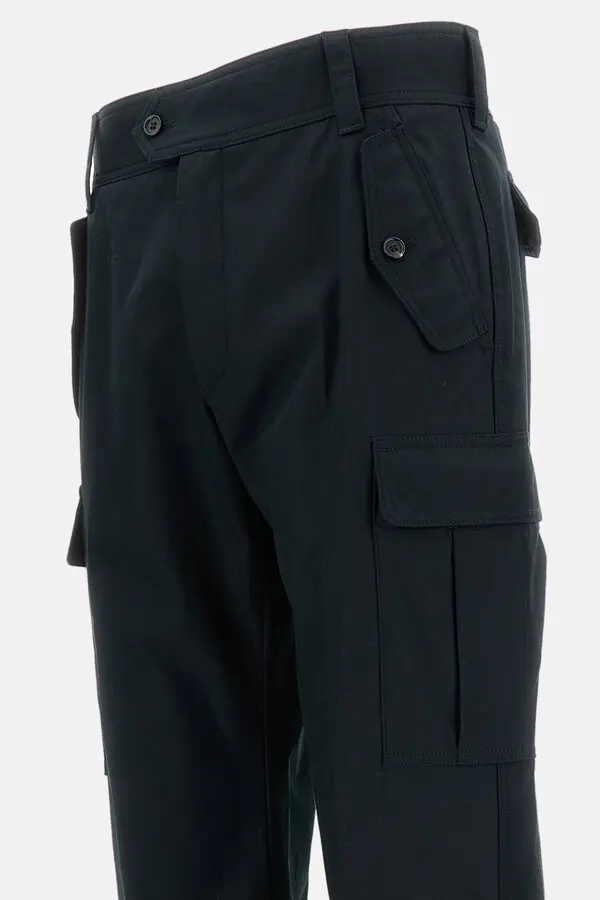 Alexander McQueen Cargo Trousers - Black