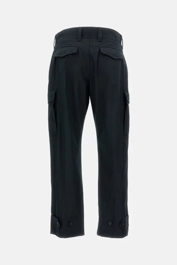 Alexander McQueen Cargo Trousers - Nero