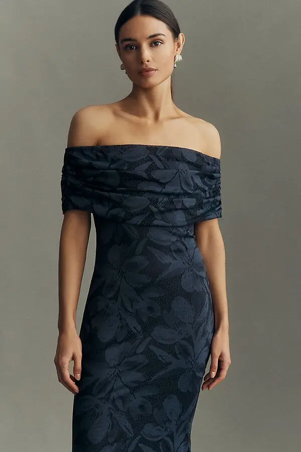 AFRM Mccall Printed Maxi Dress