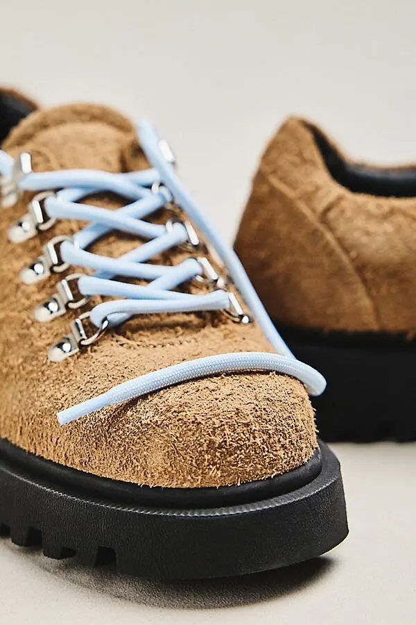 Maeve Lace-up Low Hiker Shoes - Tan