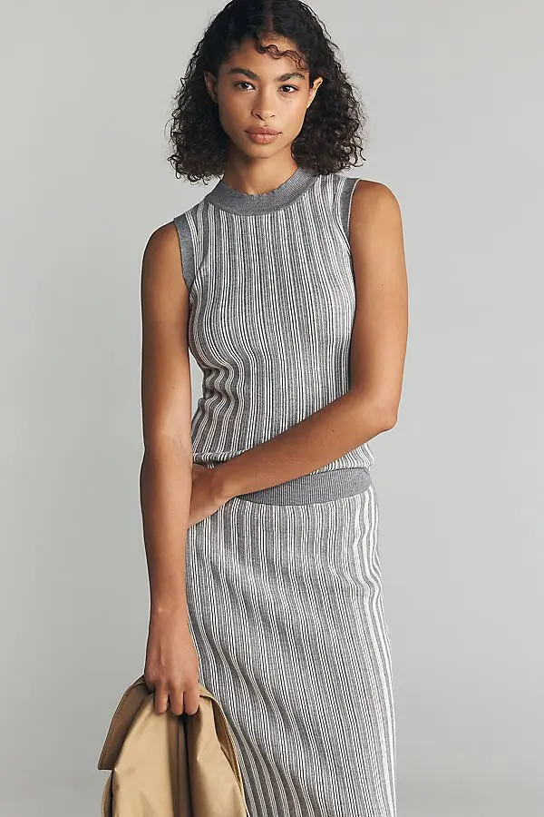 Varley Farida Ribbed Tank Top