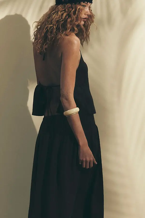 Free People Resin And Metal Bangle Set - Tort/gold