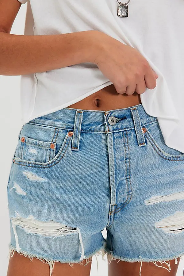 LEVI'S 501 Original Denim Shorts - Welcome Party