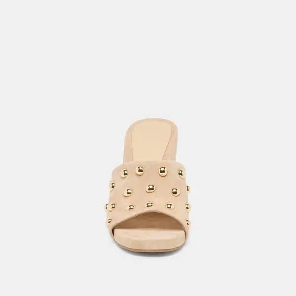 DOLCEVITA Holta Studded Wedge Slides