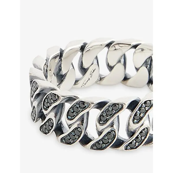 THOMAS SABO Wide-chain Sterling Silver Ring