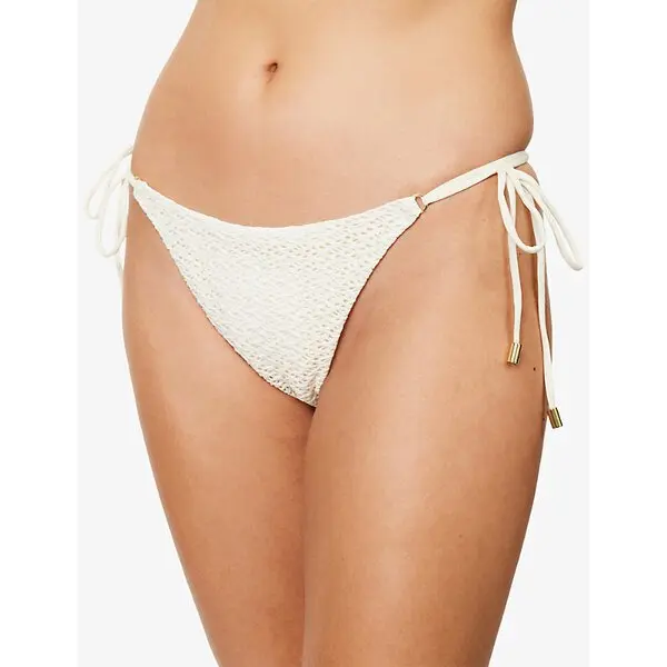 Monday Swimwear Hanalei Crochet Bikini Bottoms