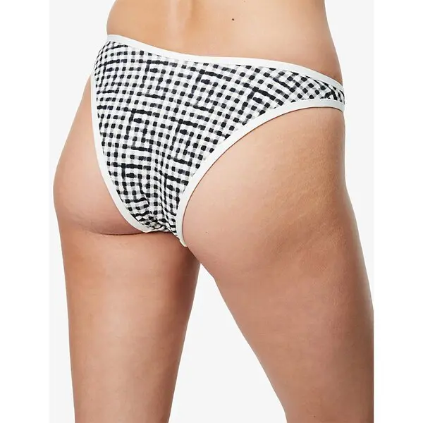 Monday Swimwear Somerset Gingham Bikini Bottom