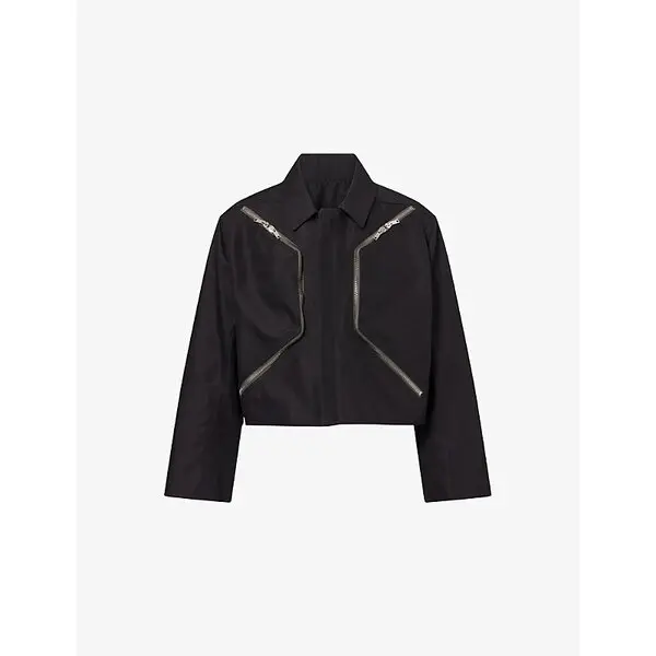 Rick Owens Heizer Mac Cropped Jacket