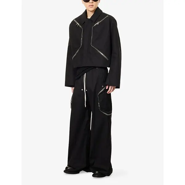 Rick Owens Heizer Mac Cropped Jacket