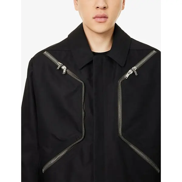 Rick Owens Heizer Mac Cropped Jacket