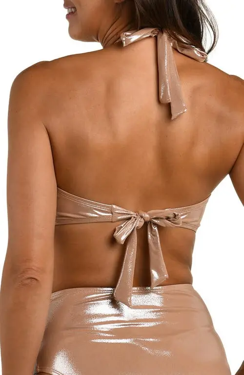 La Blanca Bandeau Bikini Top