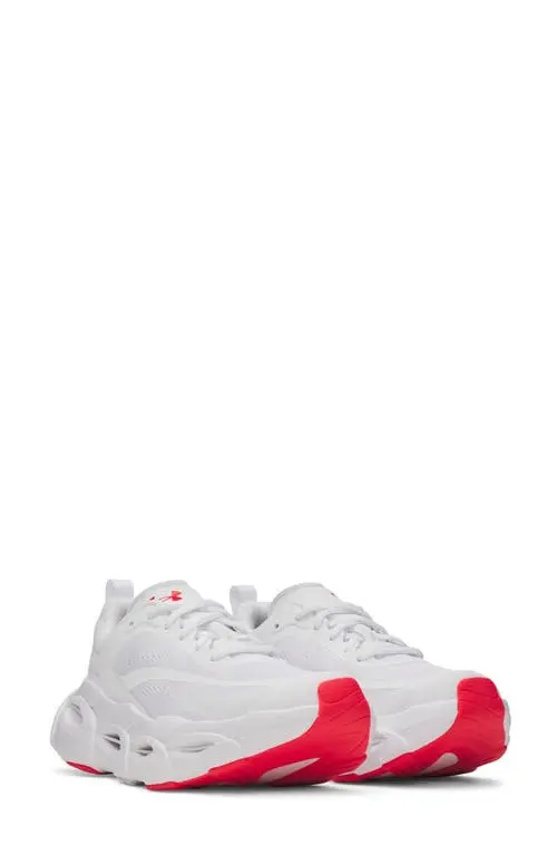 Under Armour Ua Halo Racer Sneakers - White/red