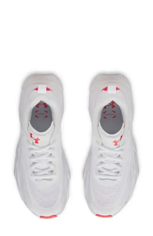 Under Armour Ua Halo Racer Sneakers - White/red
