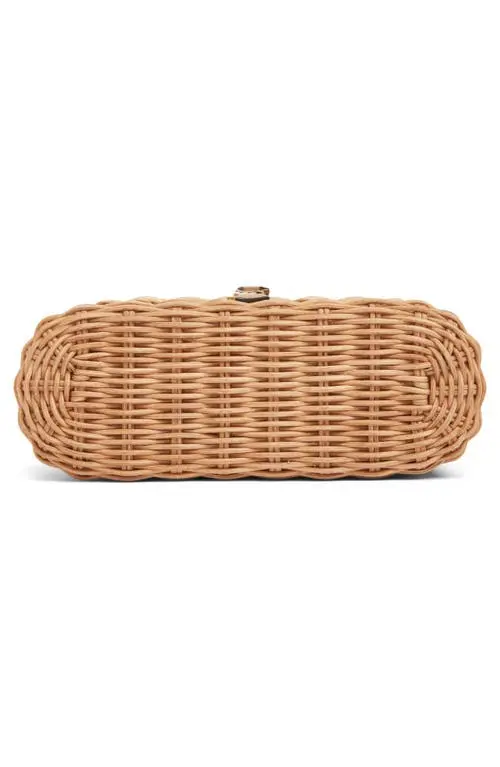 Saint Laurent Gaby Wicker Vanity Bag