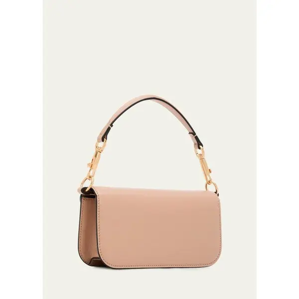 Valentino Garavani Loco Small Shoulder Bag With Jewel Vlogo - Rose