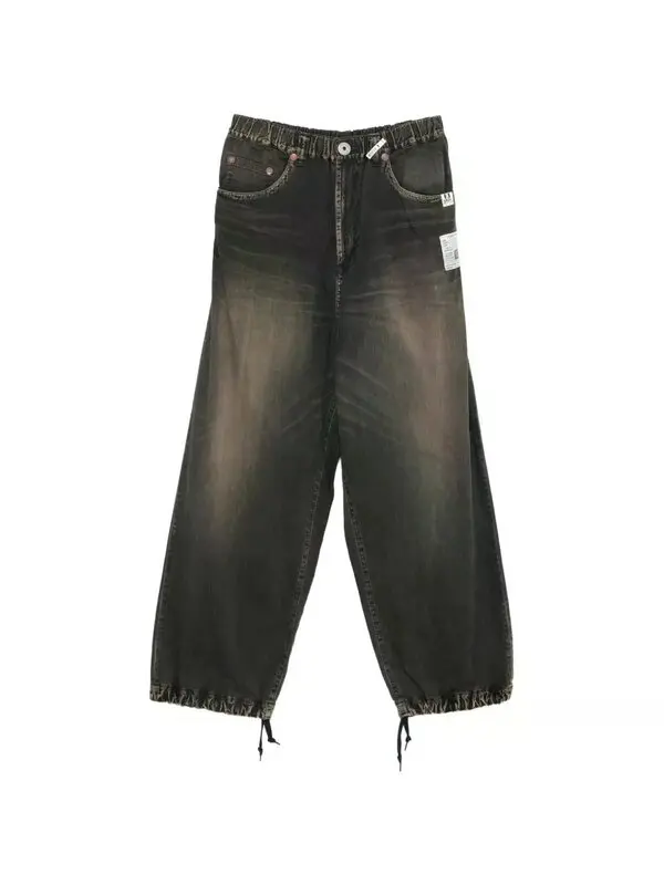 Mihara Yasuhiro Drawstring Wide Leg Jeans