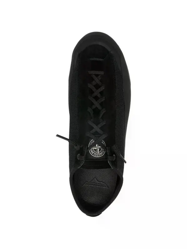 Stone Island Compass-patch Low-top Sneakers