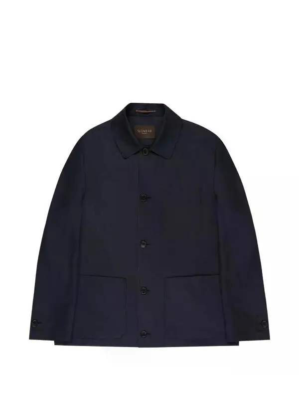 Incotex Button-up Jacket - Blue