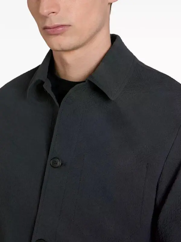 Incotex Seersucker Jacket - Grey