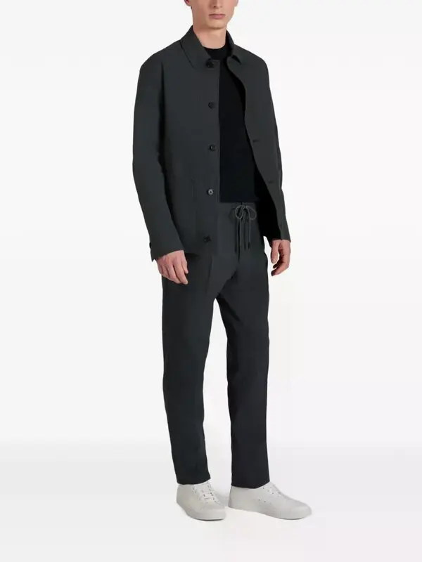 Incotex Seersucker Drawstring Trousers