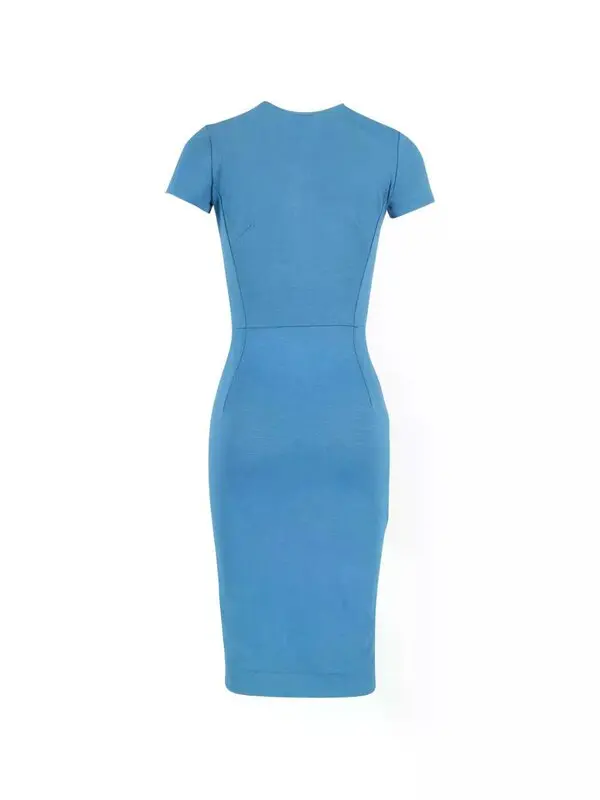Iris & Ink Zip-up Midi Dress
