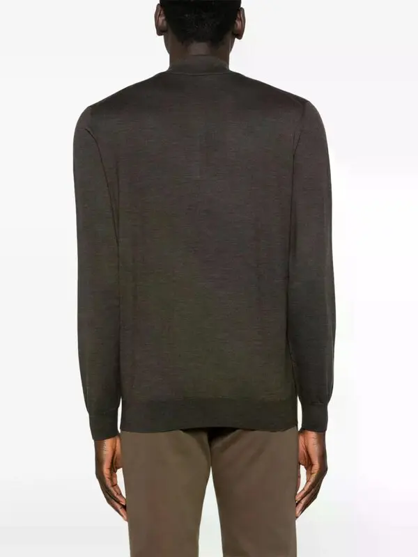 Corneliani Quarter Zip Sweater