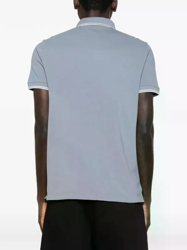 Stone Island Short-sleeve Polo Shirt - Blue