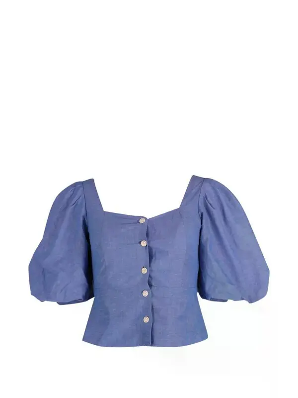 Sandro Puffed-sleeve Top